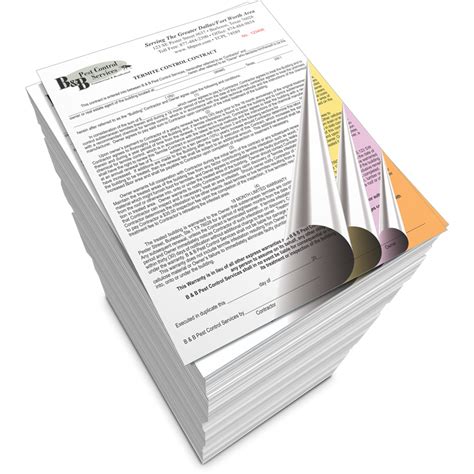 Ncr Carbonless Forms Black Ink
