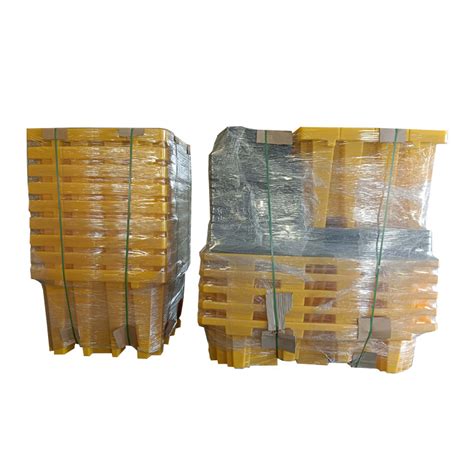 Double Sides Double Face Reversible Plastic Pallets Large Stackable