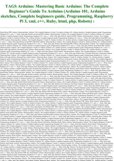Tags Arduino Mastering B