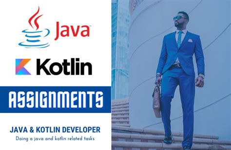 Do Java And Kotlin Related Assignments And Tasks By Haroonkhokhar