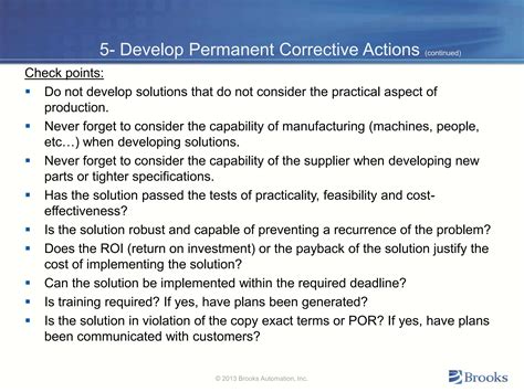 5 Why Root Cause Corrective Action Course Objectives What Is Root Cause