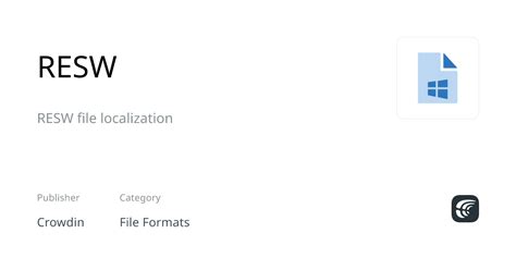 Resw File Localization
