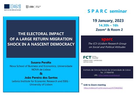 Seminário Gi Sparc The Electoral Impact Of A Large Return Migration Shock In A Nascent