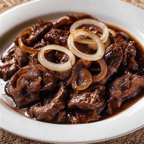 Bistek Tagalog Filipino Beef Steak Kusina Secrets