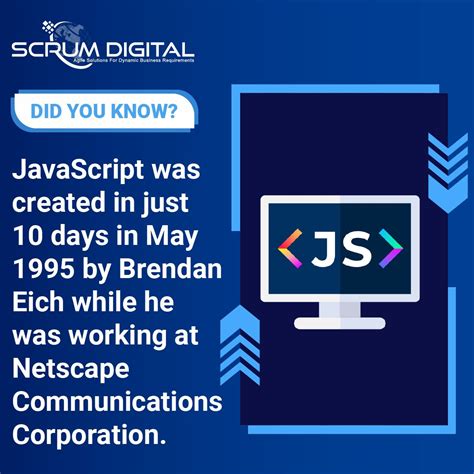 Scrum Digital On Linkedin Didyouknow Facts Fact Javascript