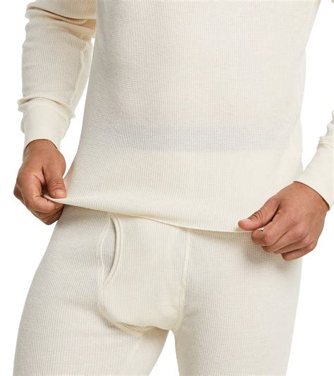 Cqr Mens Thermal Underwear Set Midweight Waffle Knit