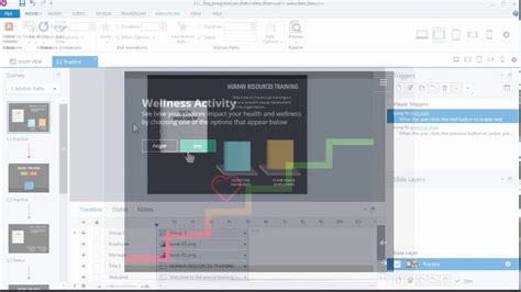 Articulate Storyline 360 Trigger Motion Path Animations To Occur At A Specific Time Youtube