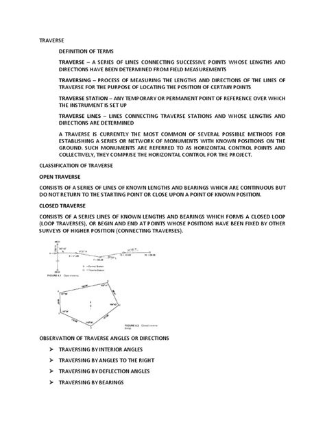 Surveying Notes Pdf Surveying Compass