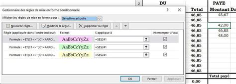 Colorer Une Cellule En Fonction Du Résultat De Sa Voisine [résolu] Forum Excel