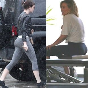 Emma Stone S Ass In Tights Vs Hilary Duff S Ass In Tights
