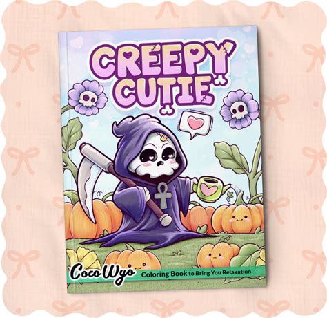 Coco Wyo Spooky Coloring Book Coco Wyo