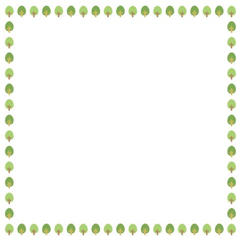 木の正方形フレーム素材 商用okの無料イラスト素材サイト ツカッテ