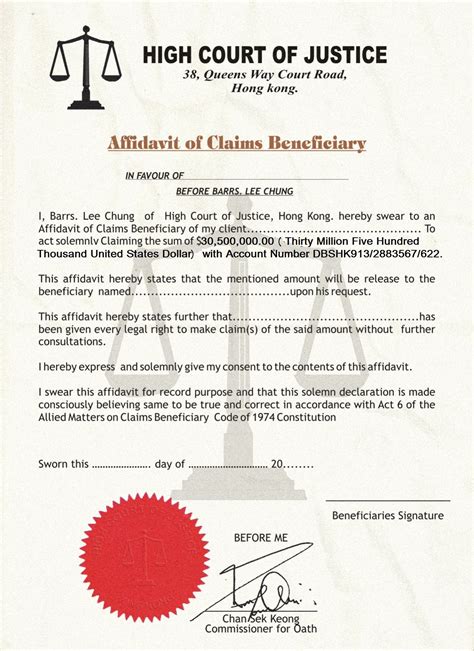 Inheritance Scam With Fake Documents Facebook