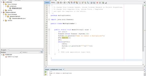 ALGORITMOS Y LENGUAJE DE PROGRAMACION Tabla De Multiplicar