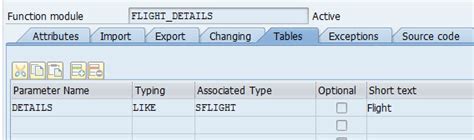 Dynamic Call To Fm With Parameter Table Sapcodes