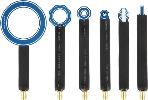 6pcs Near‑field Magnetic Field Probe Set Emi Sma Electronic Component