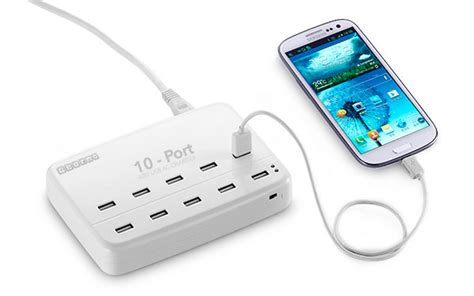 Port Usb Charger Station Watt For Tablets Smartphones