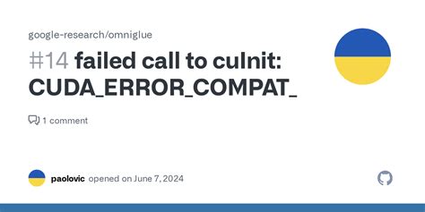 Failed Call To Cuinit Cudaerrorcompatnotsupportedondevice