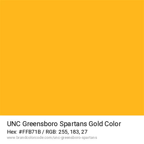 Unc Greensboro Spartans Brand Color Codes