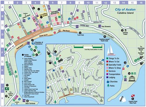 Map Of Avalon Catalina