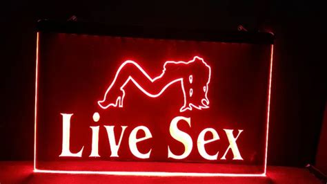 Se01 Live Sex Sexy Girl Dancer XXX LED Neon Light Sign Wholeselling Dropshipper In Plaques