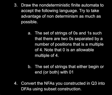 Draw The Nondeterministic Finite Automata To Accept