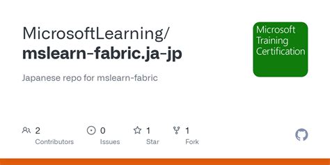 GitHub MicrosoftLearning Mslearn Fabric Ja Jp Japanese Repo For Mslearn Fabric