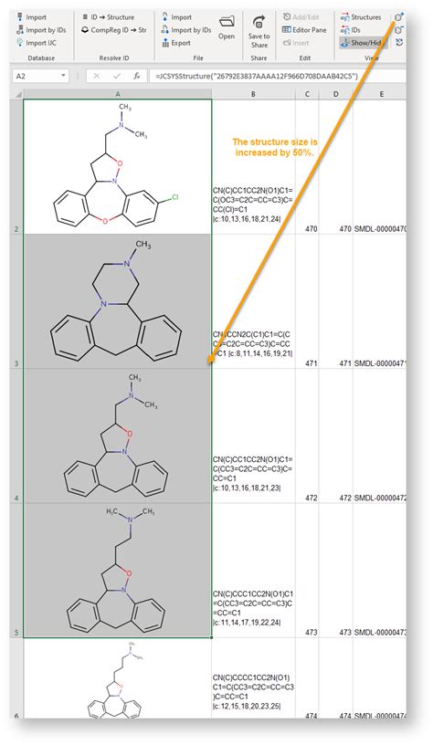 Resize Structures Chemaxon Docs