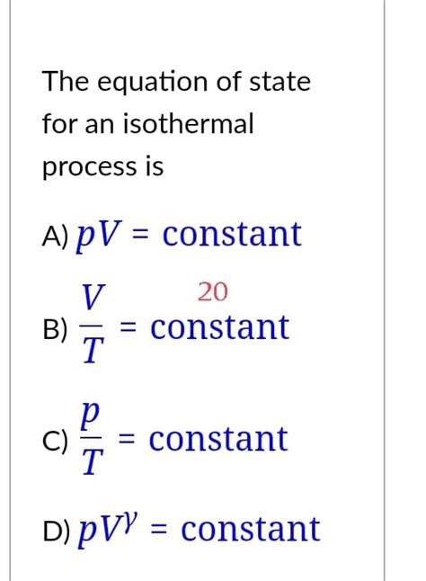 Answered The Equation Of State For An Isothermal… Bartleby