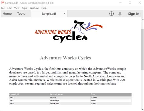 Create Or Generate Pdf Document In Aws Lambda Syncfusion
