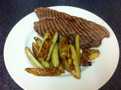 The Lone Gourmet Steak And Chips For One