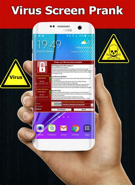 Fake Virus Screen Prank Apk برای دانلود اندروید