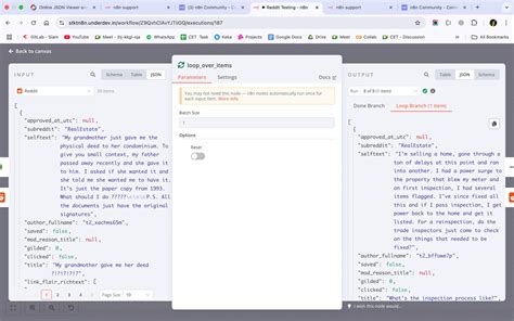 Loop Over Items Node Is Being Stopped After Certain Iterations