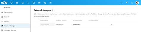 Integrasi Nextcloud Dengan S3 Protocol Atau Object Storage Belajar