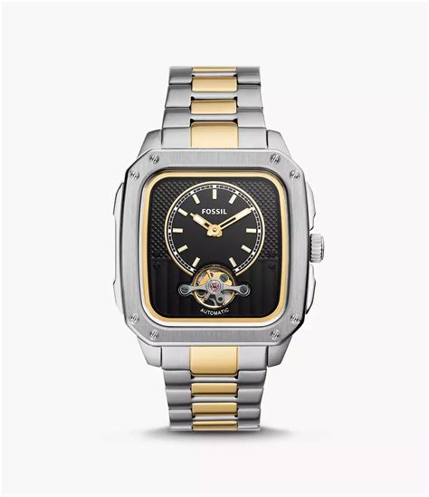 Jual Fossil Fossil Automatic Inscription 2 Tone Jam Pria 42MM ME3237 Original 2025 ZALORA