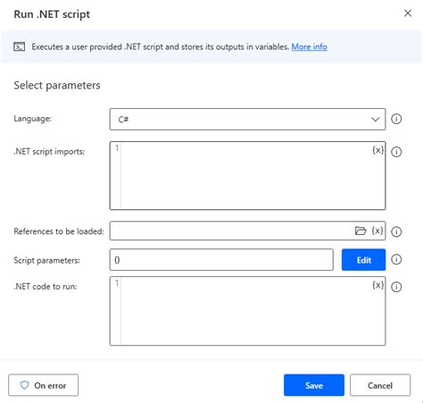 Run Net Scriptpower Automate Desktop Action Kaizenpersonal Computer Work