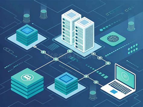 Blockchain Technology Background With Cryptocurrency And Fintech Network Concept Stock