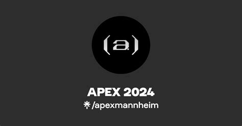 APEX MANNHEIM | Instagram, Facebook, TikTok | Linktree