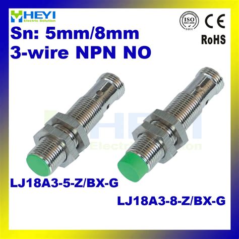 Lj18a3 5 Z Bx G Lj18a3 8 Z Bx Inductive Proximity Sensor 6 36vdc 3 Wire