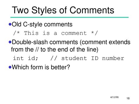 cse 143 introduction to c [appendix b] 4 11 ppt download