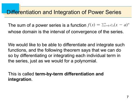 Representation Of Functions As Power Seriesppt