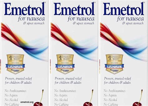 Emetrol Effective Relief For Nausea And Upset Stomach