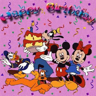 Birthday Greeting Cards Disney Birthday Cards Printable Disney