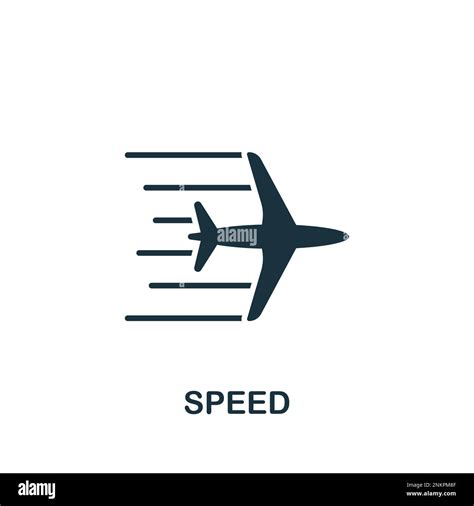Speed Icon Monochrome Simple Sign From Performance Collection Speed Icon For Logo Templates