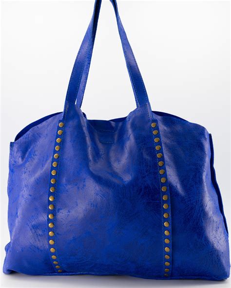 Schoudertassen Zaza Spazzolato Schoudertassen Blauw