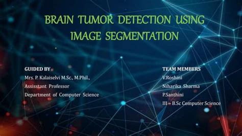 Brain Tumor Detection Using Deep Learning Ppt New Madepptx