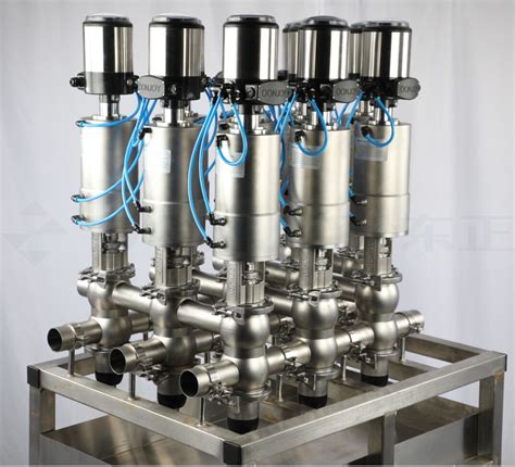 Double Seat Mixproof Valve Array Donjoy Technology Coltd