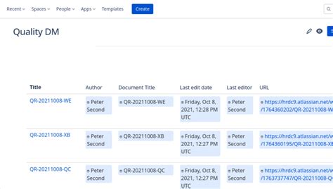 document metadata for confluence cloud atlassian marketplace