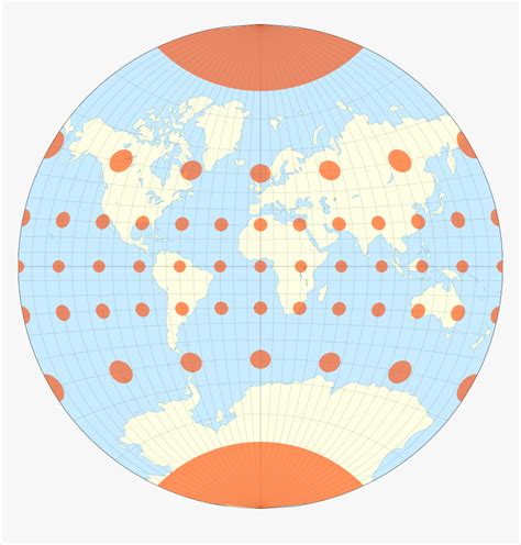 Tissots Indicatrix Mercator Projection Hd Png Download Kindpng