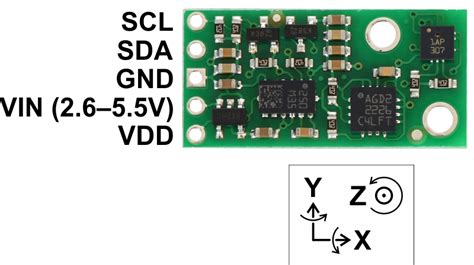 Pololu Altimu 10 Gyro Accelerometer Compass And Altimeter L3gd20 Lsm303dlhc And Lps331ap